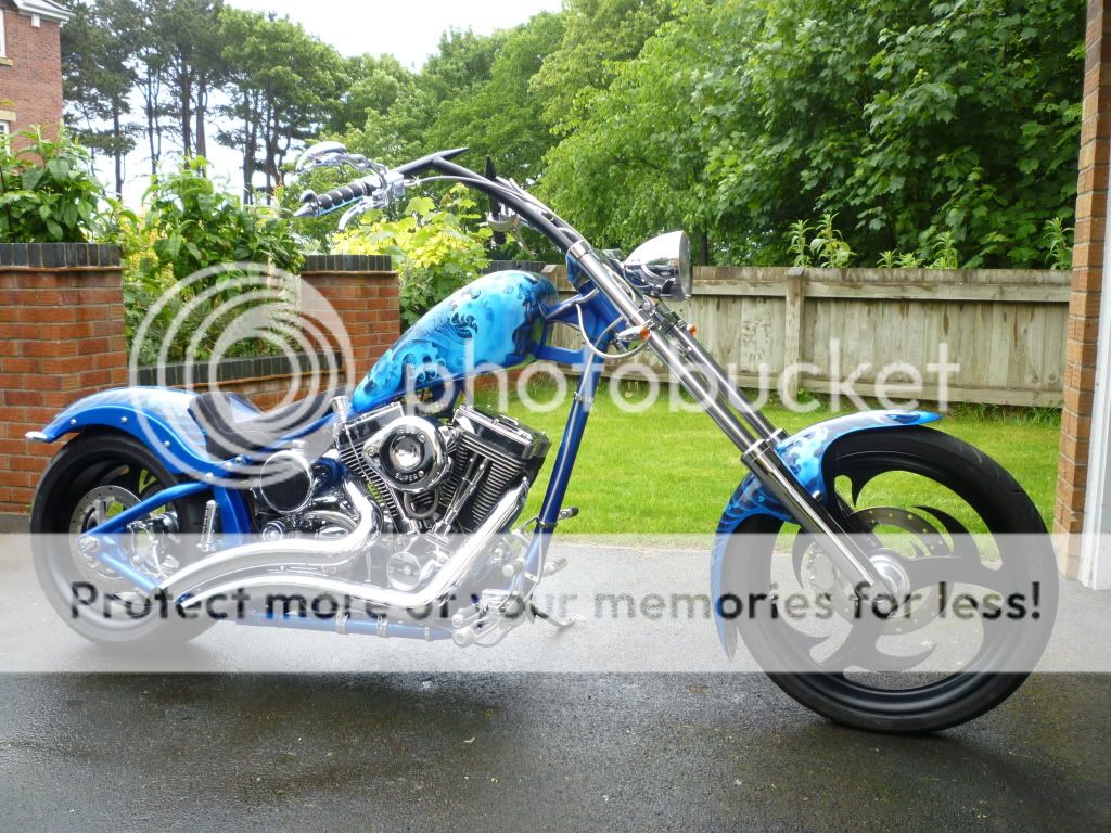 Custom softail chopper,ultima 120 motor,stunning bike | Rods 'n' Sods ...
