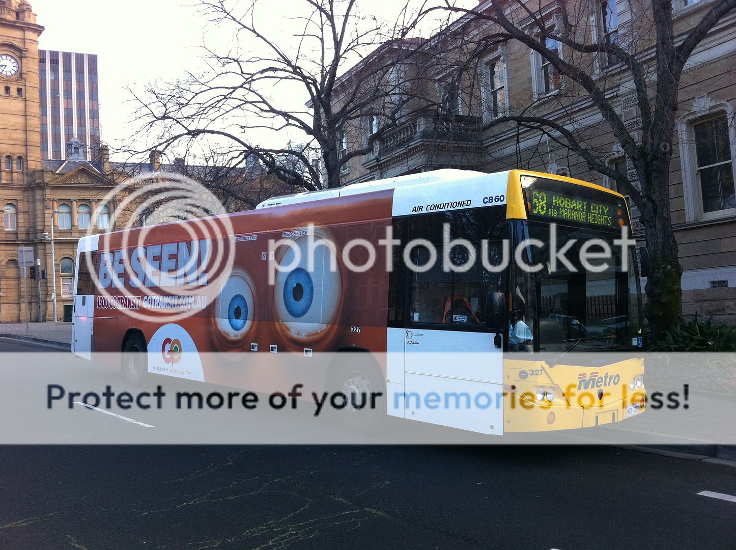 Go Transit Advertising full side ads